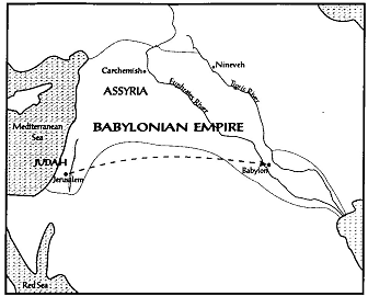 Babylonian Captivity Map Page Coloring Pages